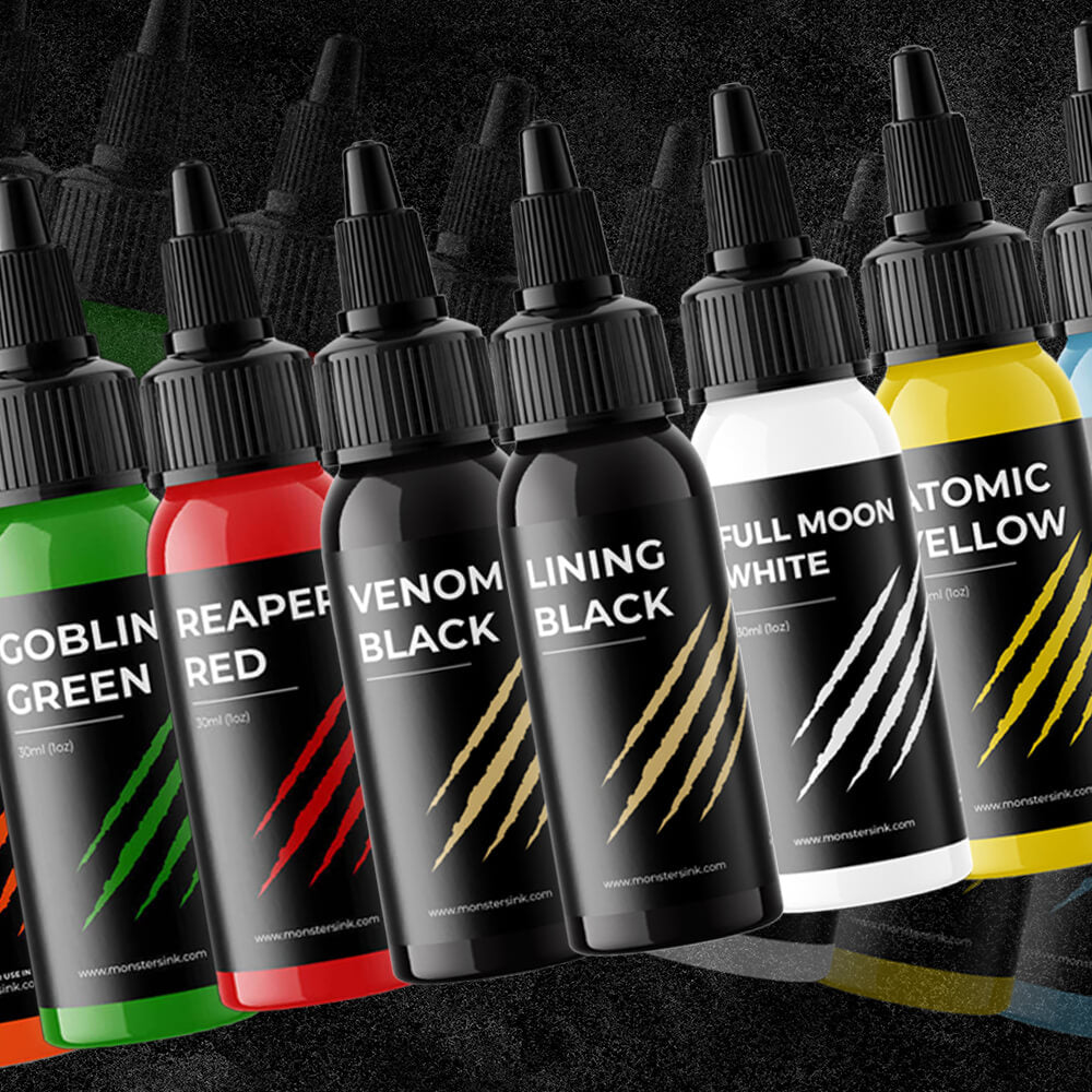 Monsters Ink | Shop Tattoo Supplies & Equipment | Free Delivery