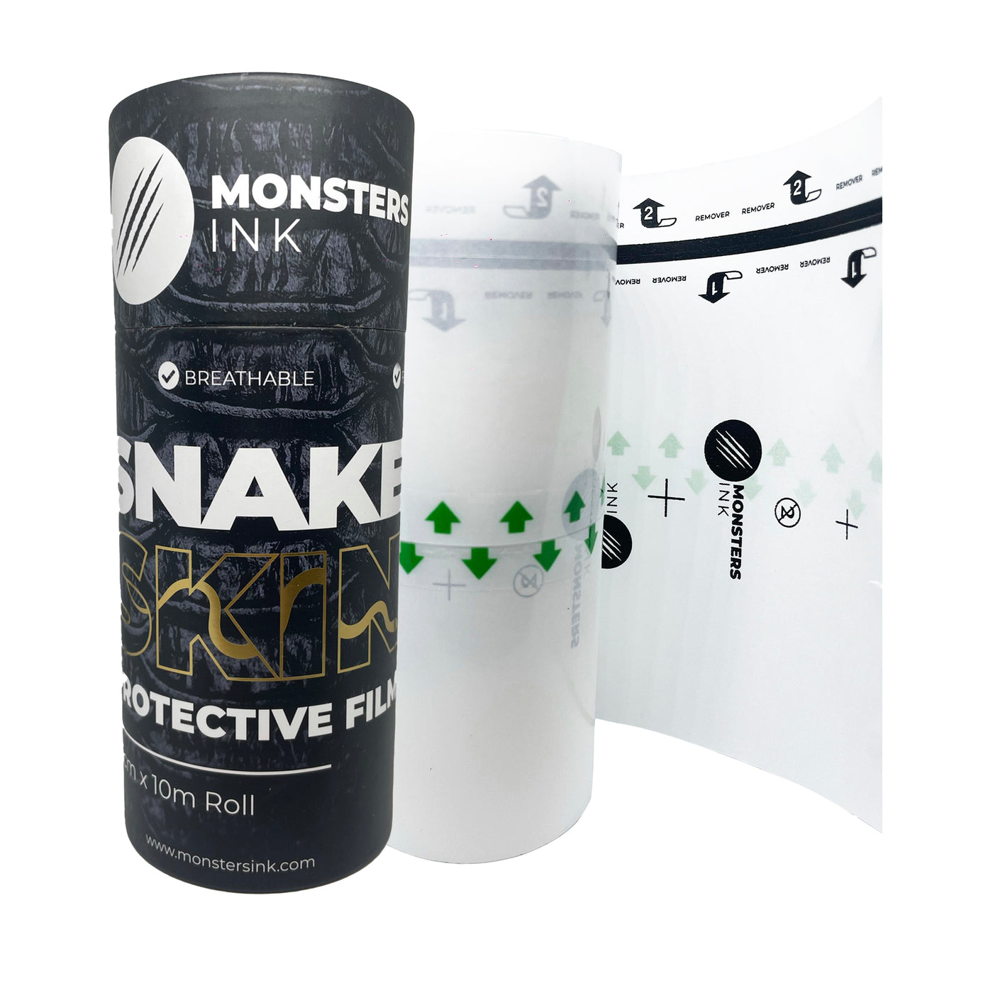Monsters Ink Snake Skin Matte Protective Film | Pre-Cut Packs & Rolls
