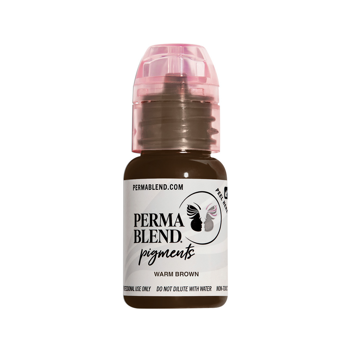 Perma Blend Warm Brown 15ml – Warm Medium Brown PMU Eyebrow Pigment ...