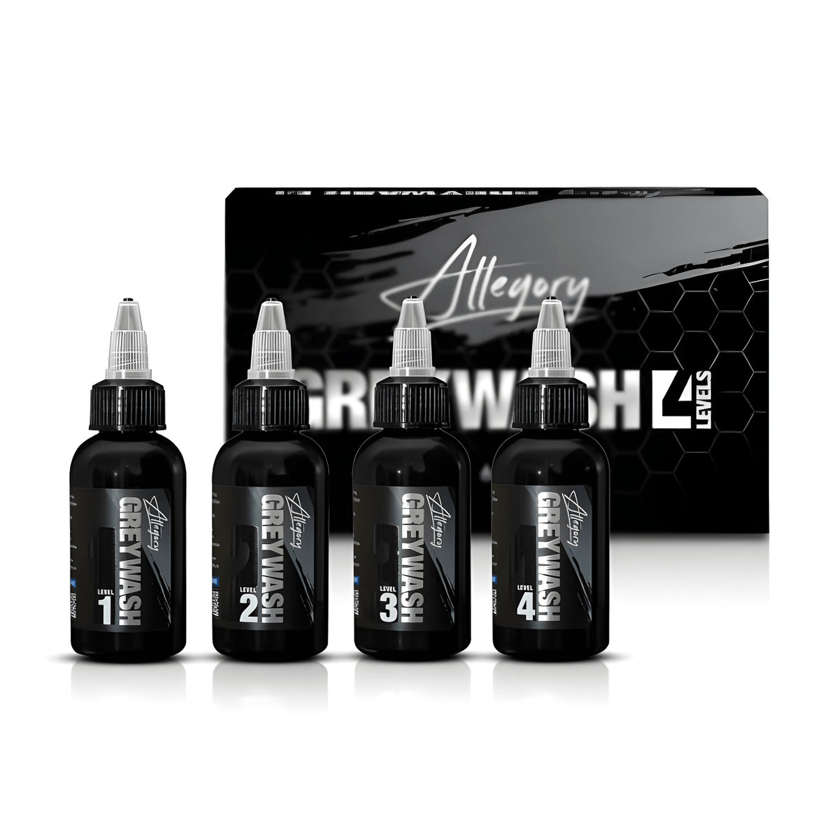 Allegory Ink Greywash Set – 60ml & 120ml | Monsters Ink