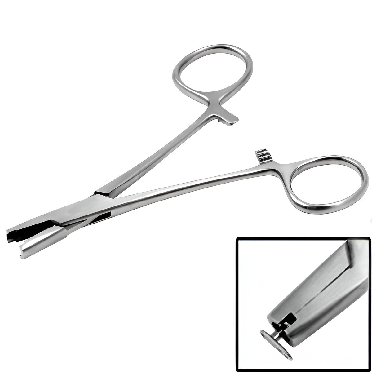 Dermal Anchor and Skin Diver Forceps (Holds Disk) — Monsters Ink