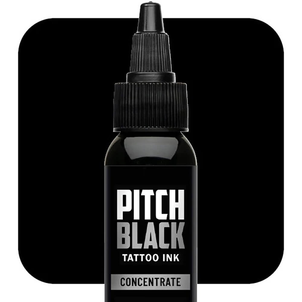 Eternal Ink Pitch Black Concentrate Tattoo Ink (Various Sizes ...